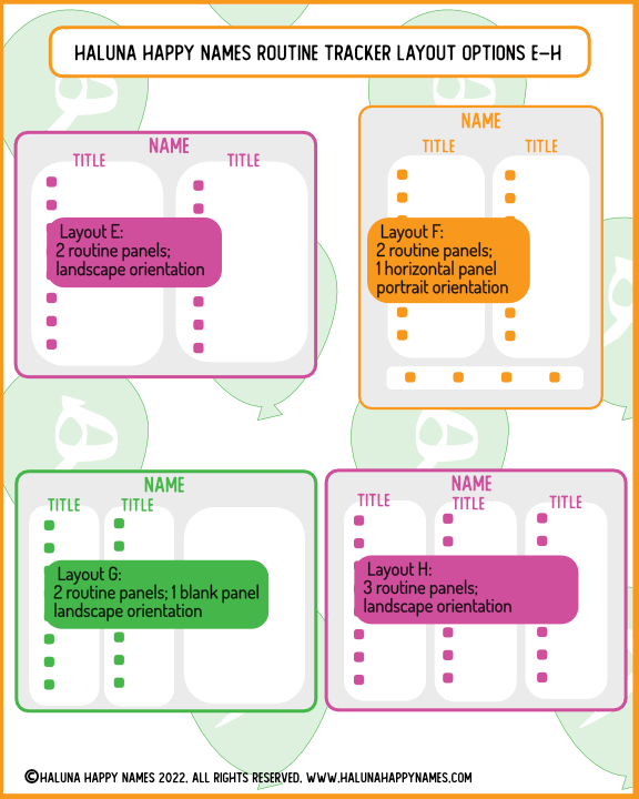 'Salaam' daily routine tracker|personalised customisable ADHD ASD tool ...